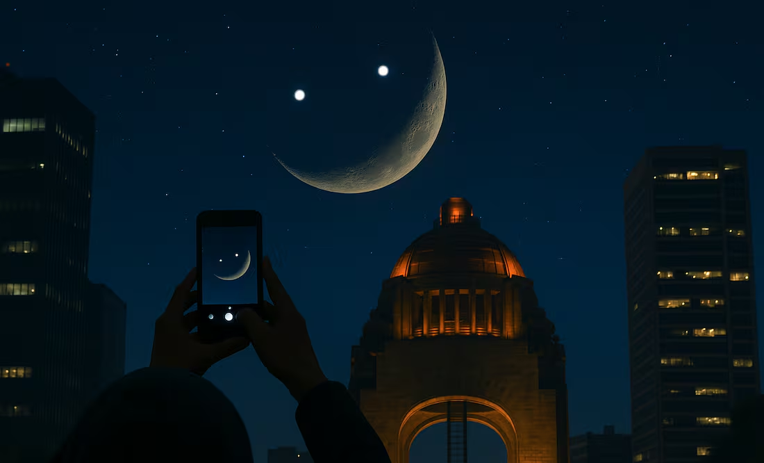 Luna sonriente en México; el evento astronómico que no te puedes perder ...