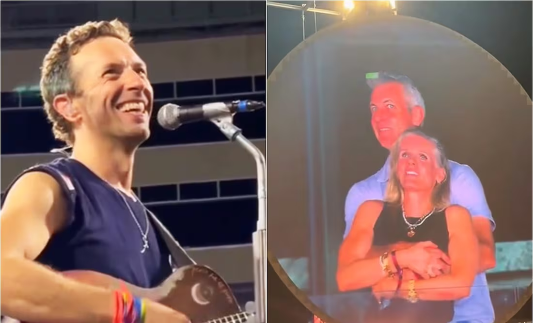 Aparecen nuevas imágenes de la pareja viral de Coldplay; son de ...